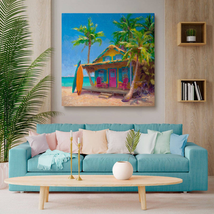 Extra Large Beach canvas Art – Art of Karen Whitworth