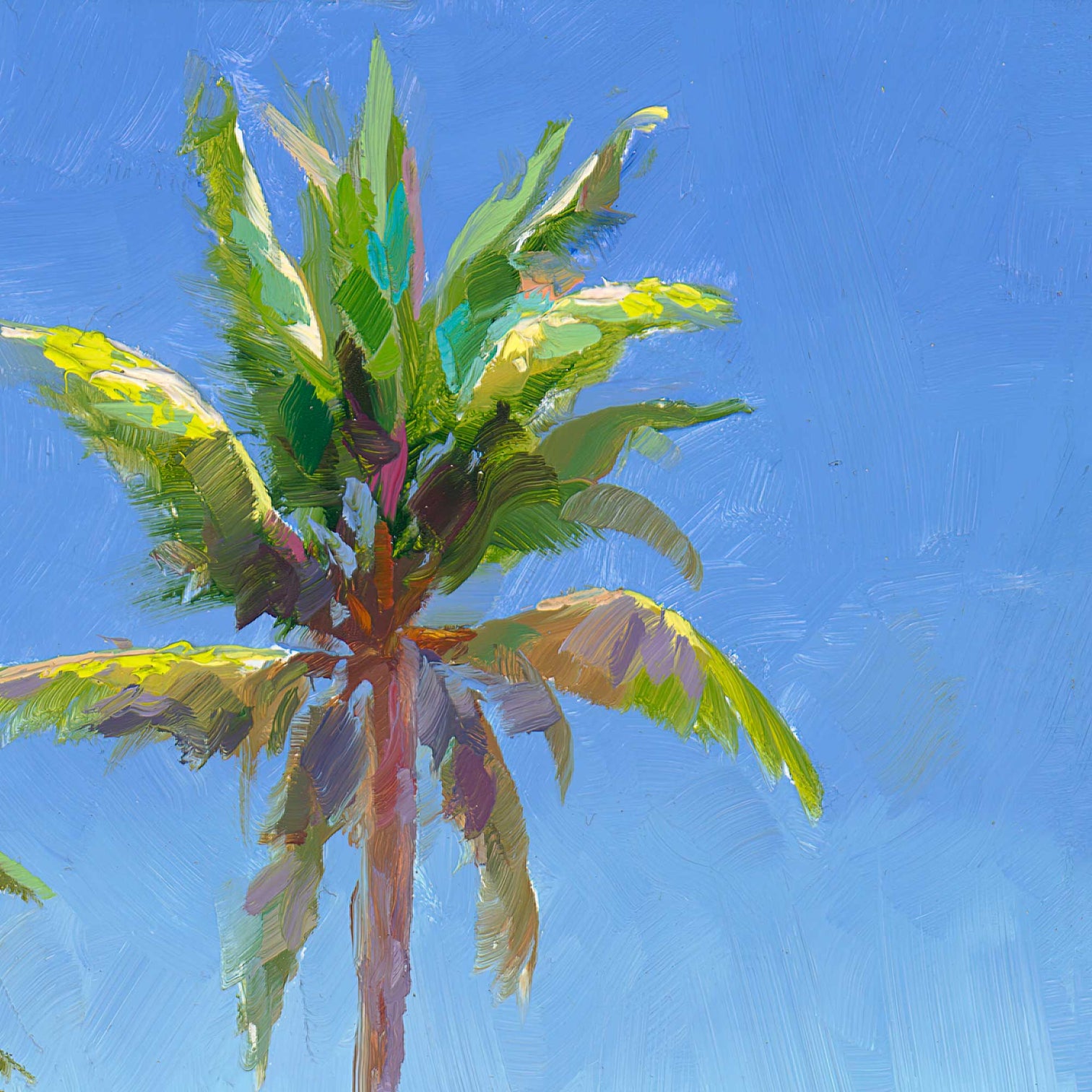 Tropical Beach Shack Wall Art Canvas - Hawaiian Landscape Painting ...